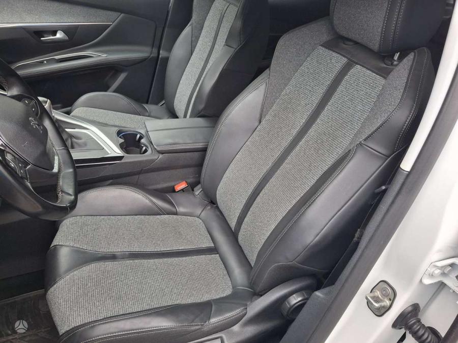 Balts Peugeot 3008 2018 Kauņa, ar dzinēja tilpumu 1.50 L un nobraukumu 267 tūkst. km par 6999 €, foto 6 vietnē AUTOMOTO.COM.LV