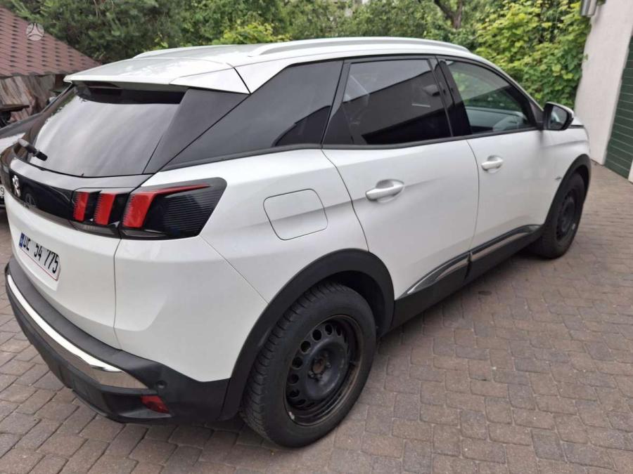 Balts Peugeot 3008 2018 Kauņa, ar dzinēja tilpumu 1.50 L un nobraukumu 267 tūkst. km par 6999 €, foto 7 vietnē AUTOMOTO.COM.LV