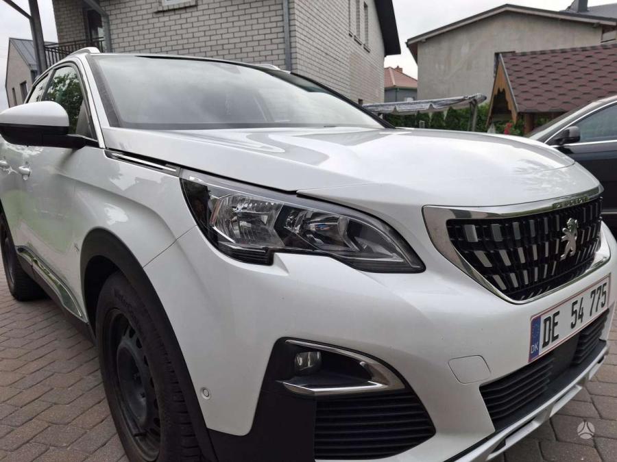Balts Peugeot 3008 2018 Kauņa, ar dzinēja tilpumu 1.50 L un nobraukumu 267 tūkst. km par 6999 €, foto 21 vietnē AUTOMOTO.COM.LV