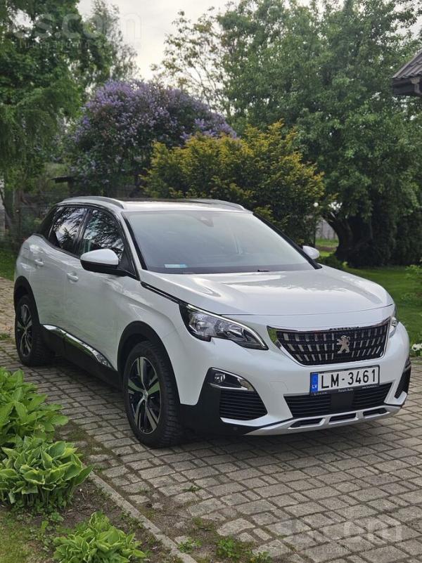 Balts Peugeot 3008 2018 Rīga, ar dzinēja tilpumu 1.20 L un nobraukumu 76 tūkst. km par 14200 €, foto 1 vietnē AUTOMOTO.COM.LV