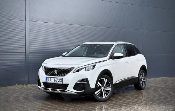 Balts Peugeot 3008 2018 Rīga, ar dzinēja tilpumu 1.50 L un nobraukumu 112 tūkst. km par 13395 €, foto 1 vietnē AUTOMOTO.COM.LV