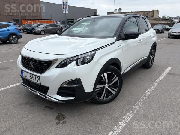 White Peugeot 3008 2018 in Riga, with an engine capacity of 2.00 L and mileage of 150 thousand km for 14900 €, photo 1 on AUTOMOTO.COM.LV