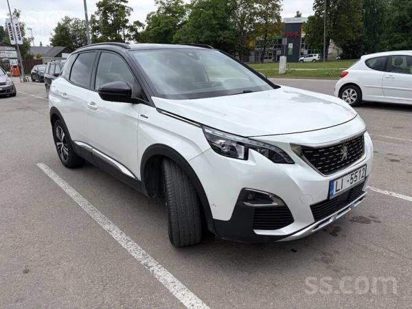 White Peugeot 3008 2018 in Riga, with an engine capacity of 2.00 L and mileage of 150 thousand km for 14900 €, photo 7 on AUTOMOTO.COM.LV
