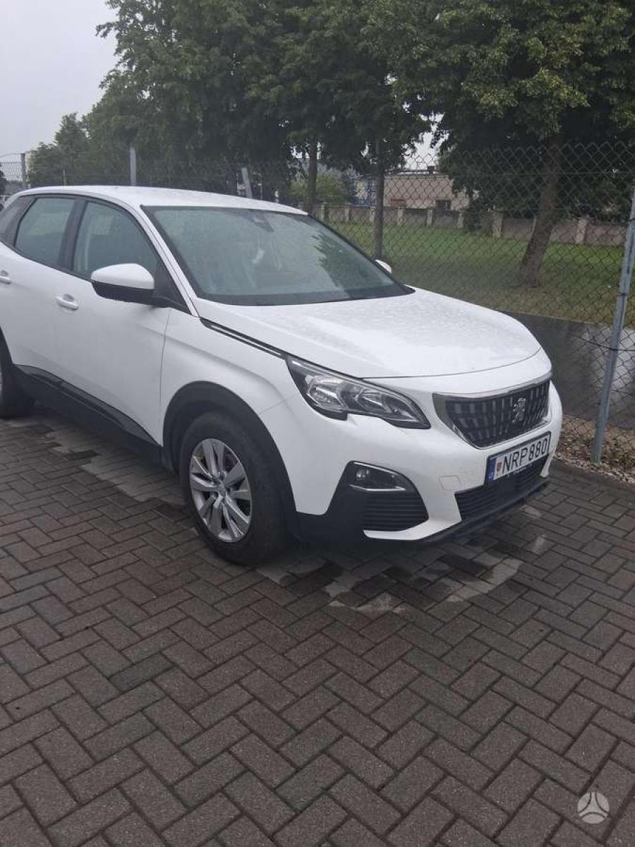Balts Peugeot 3008 2018 Šilutė, ar dzinēja tilpumu 1.50 L un nobraukumu 165 tūkst. km par 7500 €, foto 1 vietnē AUTOMOTO.COM.LV