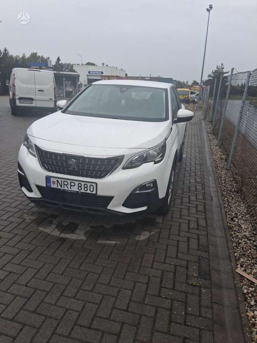 Balts Peugeot 3008 2018 Šilutė, ar dzinēja tilpumu 1.50 L un nobraukumu 165 tūkst. km par 7500 €, foto 4 vietnē AUTOMOTO.COM.LV