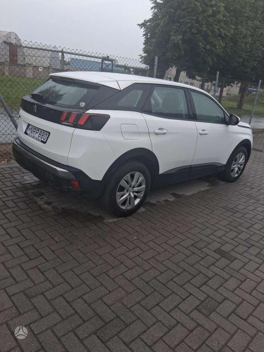 Balts Peugeot 3008 2018 Šilutė, ar dzinēja tilpumu 1.50 L un nobraukumu 165 tūkst. km par 7500 €, foto 5 vietnē AUTOMOTO.COM.LV