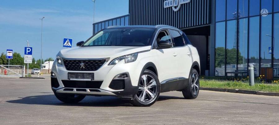Balts Peugeot 3008 2018 Šauļi, ar dzinēja tilpumu 1.60 L un nobraukumu 213 tūkst. km par 12900 €, foto 3 vietnē AUTOMOTO.COM.LV