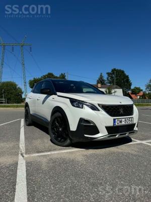 White Peugeot 3008 2018 in Riga, with an engine capacity of 2.00 L and mileage of 155 thousand km for 15900 €, photo  on AUTOMOTO.COM.LV