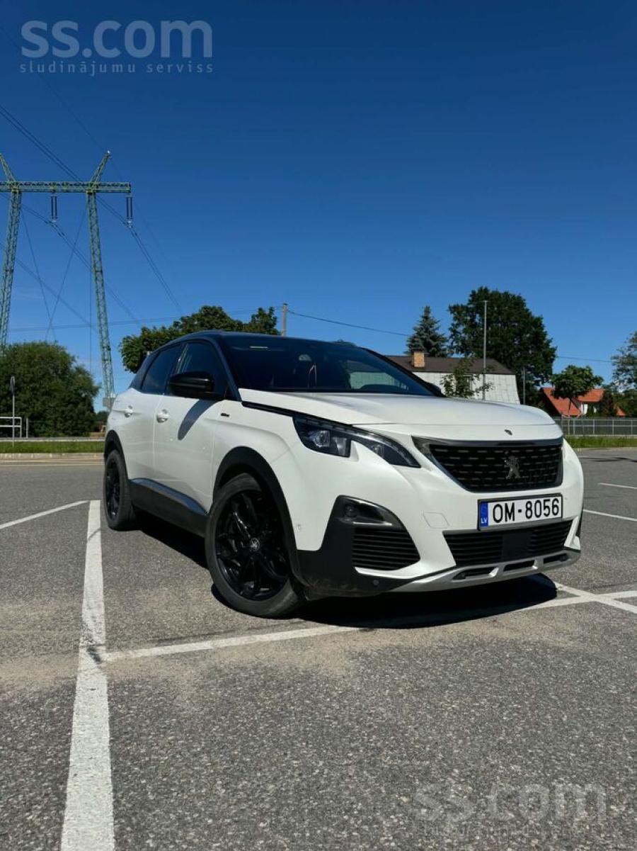 Balts Peugeot 3008 2018 Rīga, ar dzinēja tilpumu 2.00 L un nobraukumu 155 tūkst. km par 15900 €, foto 1 vietnē AUTOMOTO.COM.LV