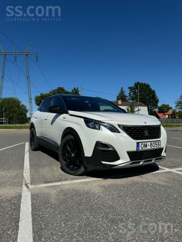 Balts Peugeot 3008 2018 Rīga, ar dzinēja tilpumu 2.00 L un nobraukumu 155 tūkst. km par 15900 €, foto 1 vietnē AUTOMOTO.COM.LV
