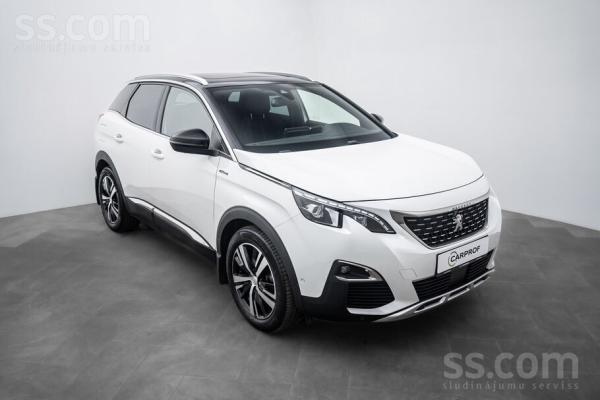 White Peugeot 3008 2018 in Tallinn, with an engine capacity of 1.50 L and mileage of 57 thousand km for 15999 €, photo 5 on AUTOMOTO.COM.LV