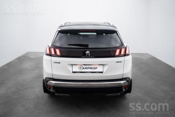 White Peugeot 3008 2018 in Tallinn, with an engine capacity of 1.50 L and mileage of 57 thousand km for 15999 €, photo 7 on AUTOMOTO.COM.LV