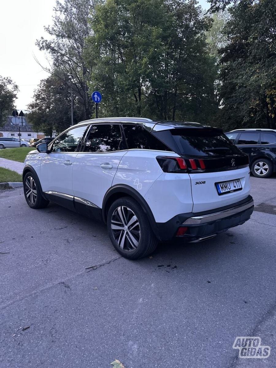 Balts Peugeot 3008 2018 Viļņa, ar dzinēja tilpumu 2.00 L un nobraukumu 134 tūkst. km par 16999 €, foto 4 vietnē AUTOMOTO.COM.LV