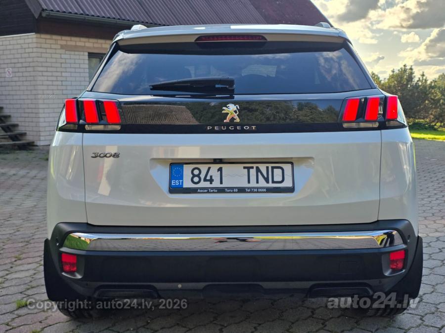 Balts Peugeot 3008 2018 Viljandi, ar dzinēja tilpumu 1.60 L un nobraukumu 178 tūkst. km par 10500 €, foto 10 vietnē AUTOMOTO.COM.LV