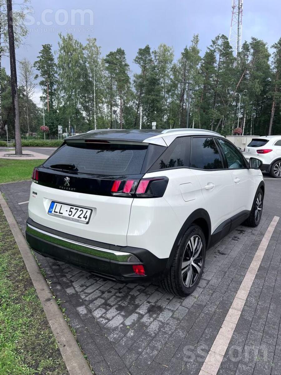 Белый Пежо 3008 2018 в Рига, объемом двигателя 1.60 л и пробегом 142 тыс. км за 13800 €, фото 1 на AUTOMOTO.COM.LV