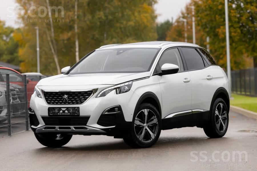 White Peugeot 3008 2018 in Jelgava, with an engine capacity of 1.20 L and mileage of 0 thousand km for 11700 €, photo 1 on AUTOMOTO.COM.LV