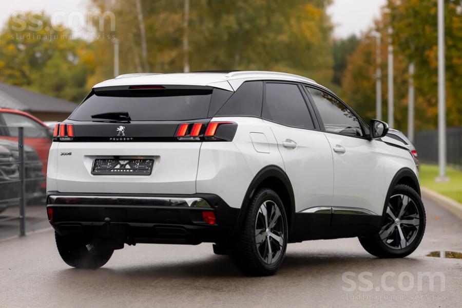 White Peugeot 3008 2018 in Jelgava, with an engine capacity of 1.20 L and mileage of 0 thousand km for 11700 €, photo 7 on AUTOMOTO.COM.LV