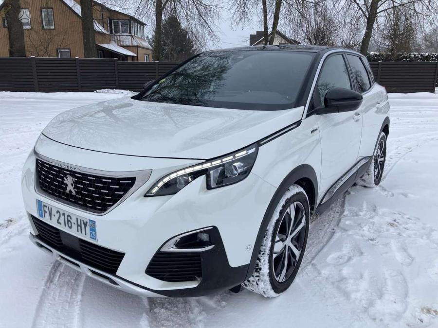 Balts Peugeot 3008 2019 Tauragė, ar dzinēja tilpumu 1.50 L un nobraukumu 164 tūkst. km par 11700 €, foto 1 vietnē AUTOMOTO.COM.LV