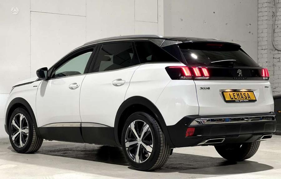 Balts Peugeot 3008 2019 Klaipėda, ar dzinēja tilpumu 1.50 L un nobraukumu 247 tūkst. km par 13999 €, foto 32 vietnē AUTOMOTO.COM.LV