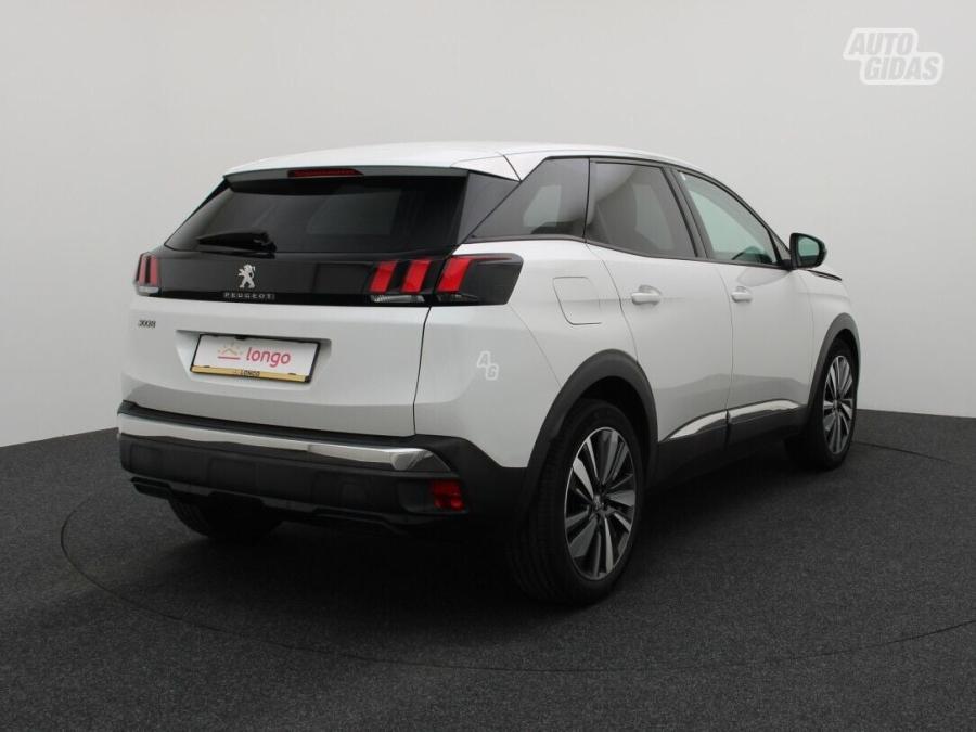 Balts Peugeot 3008 2019 Viļņa, ar dzinēja tilpumu 1.50 L un nobraukumu 213 tūkst. km par 14999 €, foto 8 vietnē AUTOMOTO.COM.LV