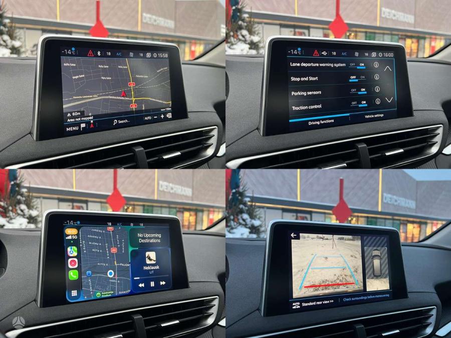 Белый Пежо 3008 2019 в Паневежис, объемом двигателя 1.50 л и пробегом 205 тыс. км за 11000 €, фото 15 на AUTOMOTO.COM.LV