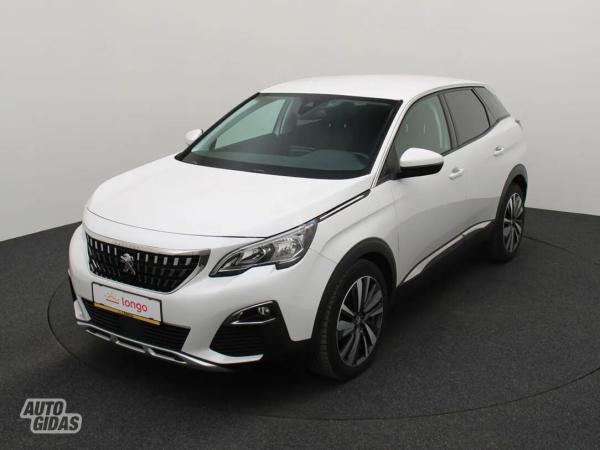 White Peugeot 3008 2019 in Vilnius, with an engine capacity of 1.20 L and mileage of 162 thousand km for 13399 €, photo 1 on AUTOMOTO.COM.LV