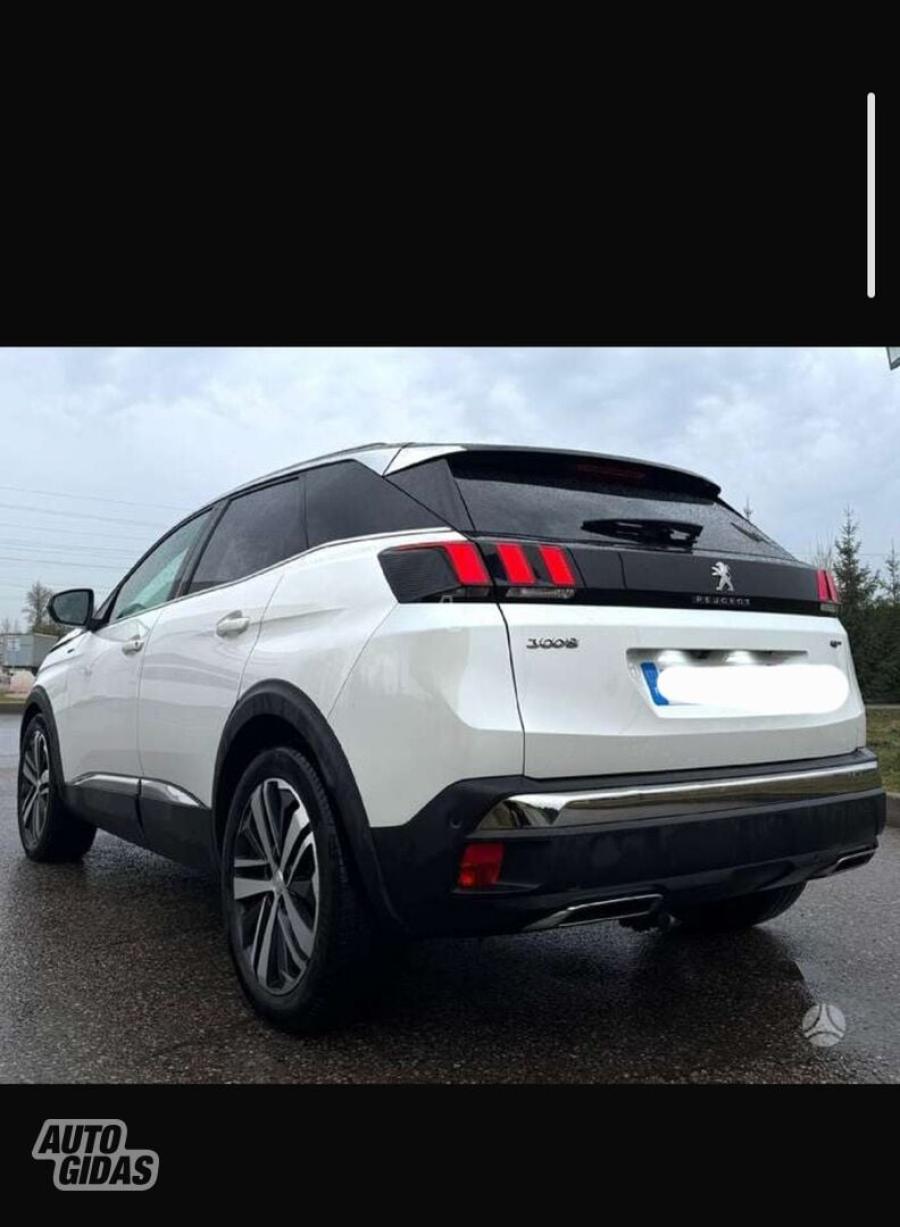 White Peugeot 3008 2019 in Siauliai, with an engine capacity of 2.00 L and mileage of 270 thousand km for 16200 €, photo 4 on AUTOMOTO.COM.LV