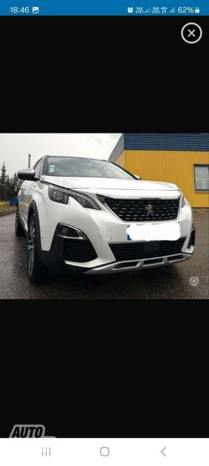 White Peugeot 3008 2019 in Siauliai, with an engine capacity of 2.00 L and mileage of 270 thousand km for 16200 €, photo 6 on AUTOMOTO.COM.LV