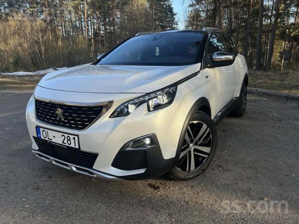 White Peugeot 3008 2019 in Daugavpils, with an engine capacity of 2.00 L and mileage of 205 thousand km for 18200 €, photo 1 on AUTOMOTO.COM.LV