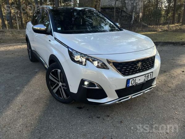 White Peugeot 3008 2019 in Daugavpils, with an engine capacity of 2.00 L and mileage of 205 thousand km for 18200 €, photo 2 on AUTOMOTO.COM.LV