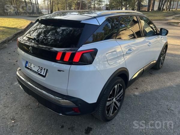 White Peugeot 3008 2019 in Daugavpils, with an engine capacity of 2.00 L and mileage of 205 thousand km for 18200 €, photo 3 on AUTOMOTO.COM.LV