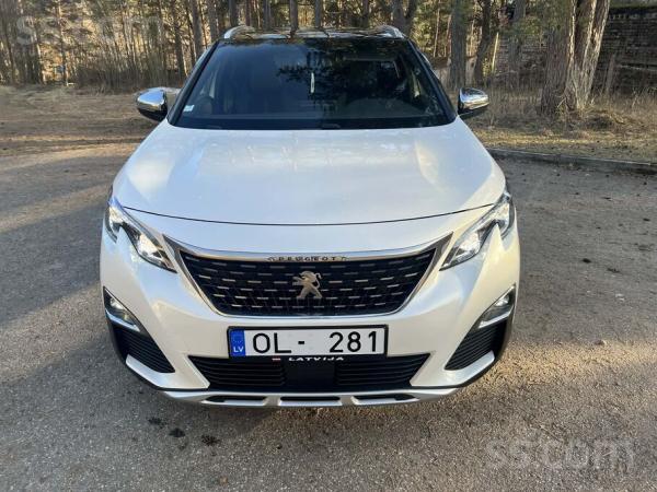 White Peugeot 3008 2019 in Daugavpils, with an engine capacity of 2.00 L and mileage of 205 thousand km for 18200 €, photo 5 on AUTOMOTO.COM.LV