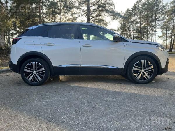 White Peugeot 3008 2019 in Daugavpils, with an engine capacity of 2.00 L and mileage of 205 thousand km for 18200 €, photo 8 on AUTOMOTO.COM.LV