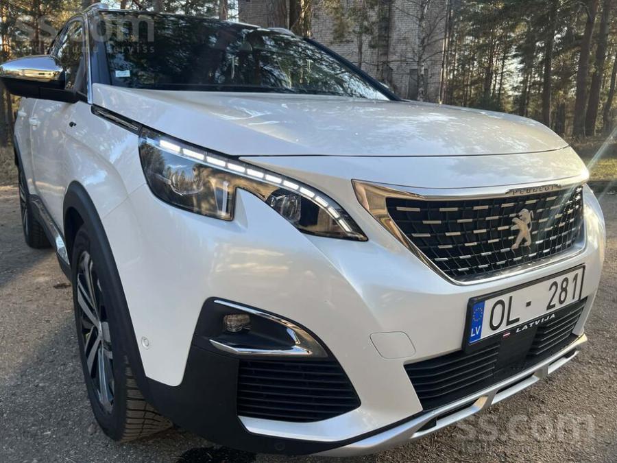 White Peugeot 3008 2019 in Daugavpils, with an engine capacity of 2.00 L and mileage of 205 thousand km for 18200 €, photo 14 on AUTOMOTO.COM.LV