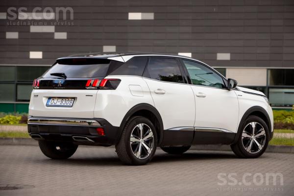 Balts Peugeot 3008 2019 Jelgava, ar dzinēja tilpumu 1.20 L un nobraukumu 0 tūkst. km par 10990 €, foto 8 vietnē AUTOMOTO.COM.LV