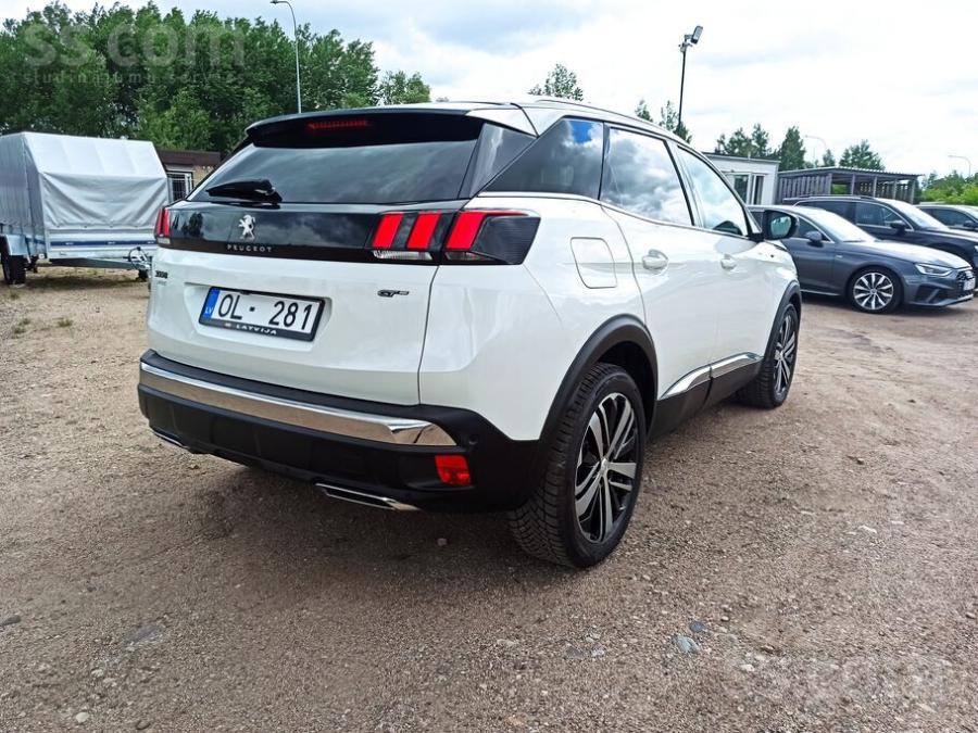 Balts Peugeot 3008 2019 Daugavpils, ar dzinēja tilpumu 2.00 L un nobraukumu 0 tūkst. km par 17500 €, foto 8 vietnē AUTOMOTO.COM.LV