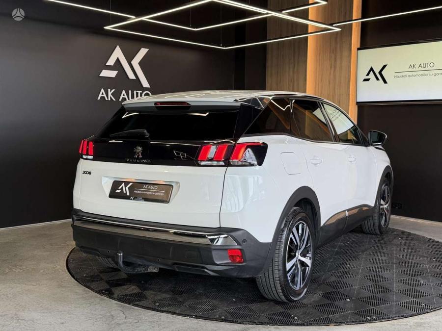 Balts Peugeot 3008 2019 Kauņa, ar dzinēja tilpumu 1.20 L un nobraukumu 147 tūkst. km par 13990 €, foto 12 vietnē AUTOMOTO.COM.LV