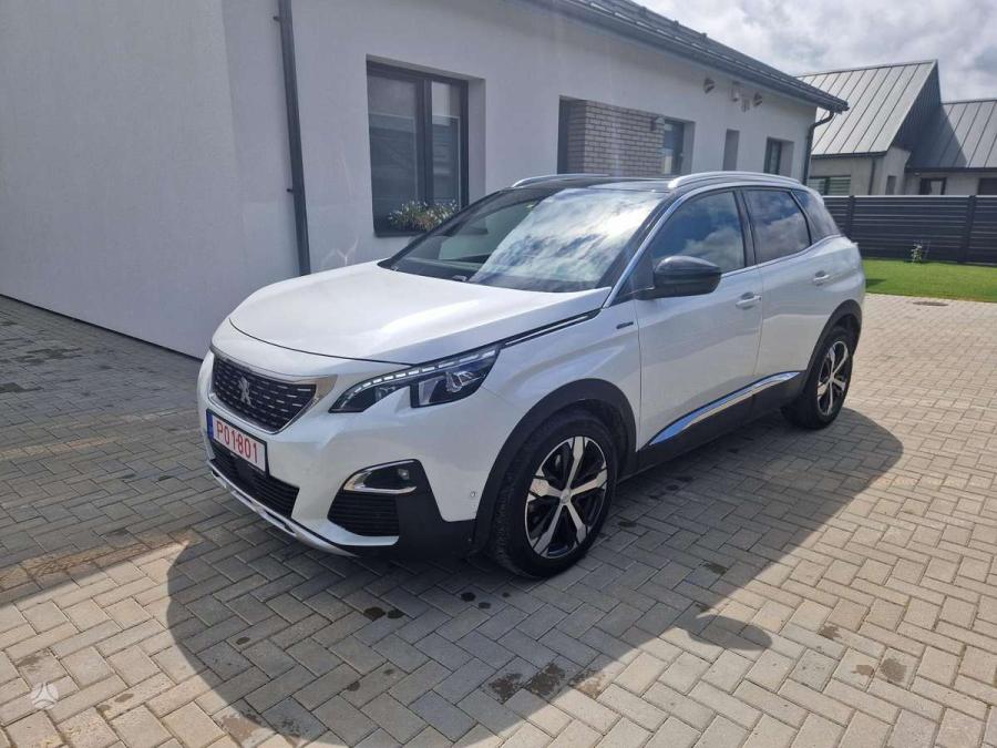 Balts Peugeot 3008 2019 Viļņa, ar dzinēja tilpumu 1.20 L un nobraukumu 113 tūkst. km par 13900 €, foto 4 vietnē AUTOMOTO.COM.LV