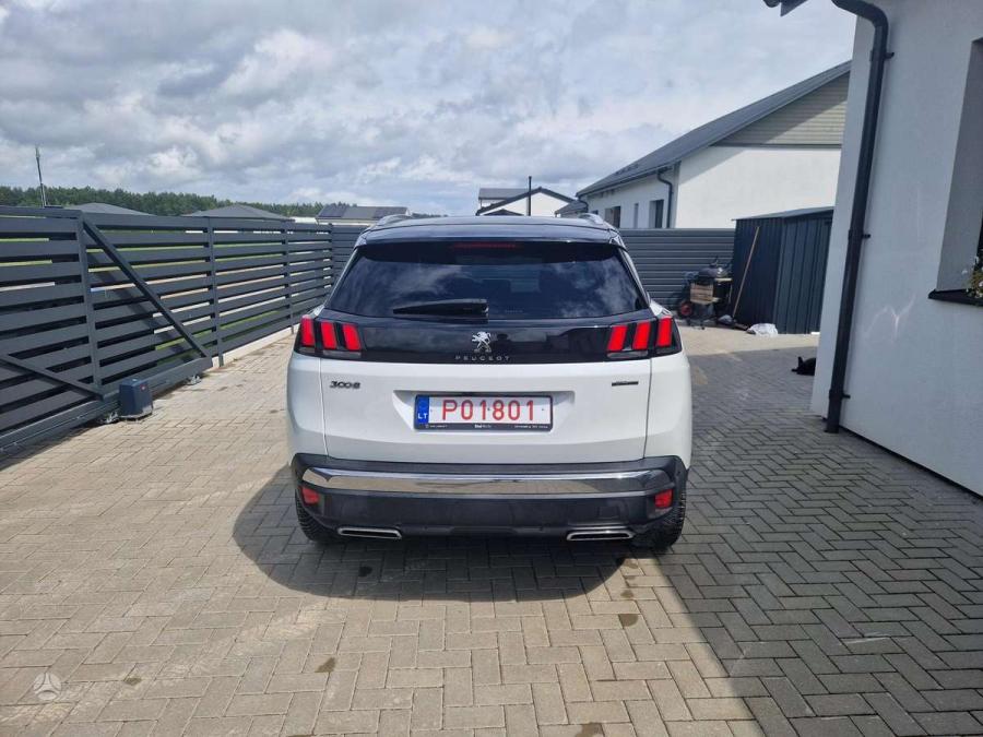 Balts Peugeot 3008 2019 Viļņa, ar dzinēja tilpumu 1.20 L un nobraukumu 113 tūkst. km par 13900 €, foto 6 vietnē AUTOMOTO.COM.LV