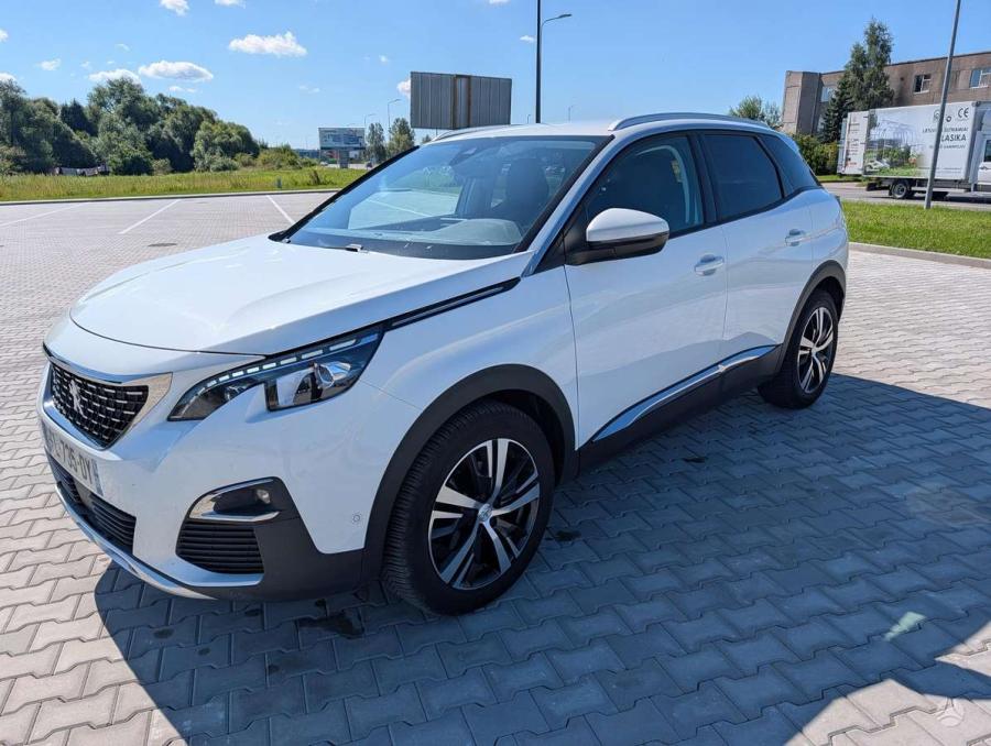 White Peugeot 3008 2019 in Taurage, with an engine capacity of 1.50 L and mileage of 173 thousand km for 12342 €, photo 8 on AUTOMOTO.COM.LV