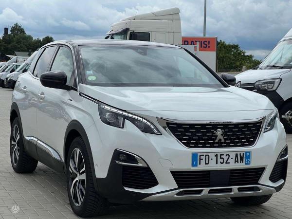 Balts Peugeot 3008 2019 Tauragė, ar dzinēja tilpumu 1.50 L un nobraukumu 273 tūkst. km par 10700 €, foto  vietnē AUTOMOTO.COM.LV