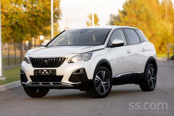 White Peugeot 3008 2019 in Jelgava, with an engine capacity of 1.20 L and mileage of 0 thousand km for 11700 €, photo 1 on AUTOMOTO.COM.LV