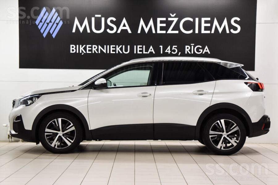 White Peugeot 3008 2019 in Riga, with an engine capacity of 1.20 L and mileage of 113 thousand km for 11590 €, photo 6 on AUTOMOTO.COM.LV