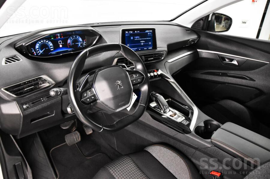 White Peugeot 3008 2019 in Riga, with an engine capacity of 1.20 L and mileage of 113 thousand km for 11590 €, photo 13 on AUTOMOTO.COM.LV