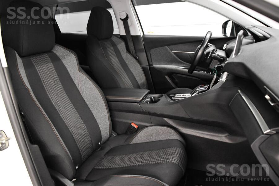 White Peugeot 3008 2019 in Riga, with an engine capacity of 1.20 L and mileage of 113 thousand km for 11590 €, photo 16 on AUTOMOTO.COM.LV