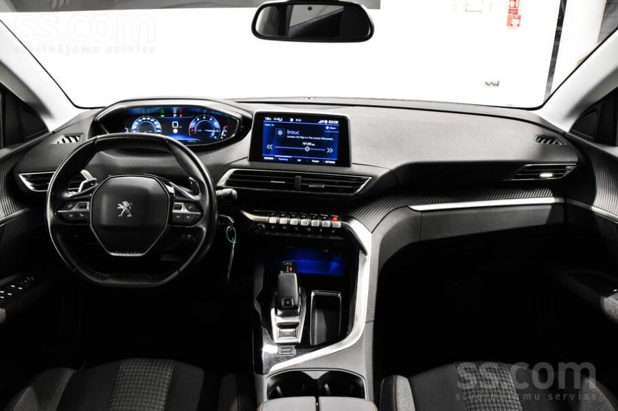 White Peugeot 3008 2019 in Riga, with an engine capacity of 1.20 L and mileage of 113 thousand km for 11590 €, photo 19 on AUTOMOTO.COM.LV