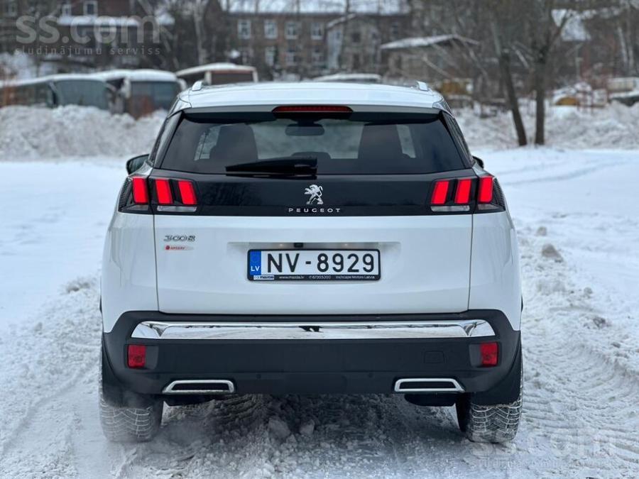 Balts Peugeot 3008 2020 Rīga, ar dzinēja tilpumu 1.50 L un nobraukumu 105 tūkst. km par 14550 €, foto 6 vietnē AUTOMOTO.COM.LV
