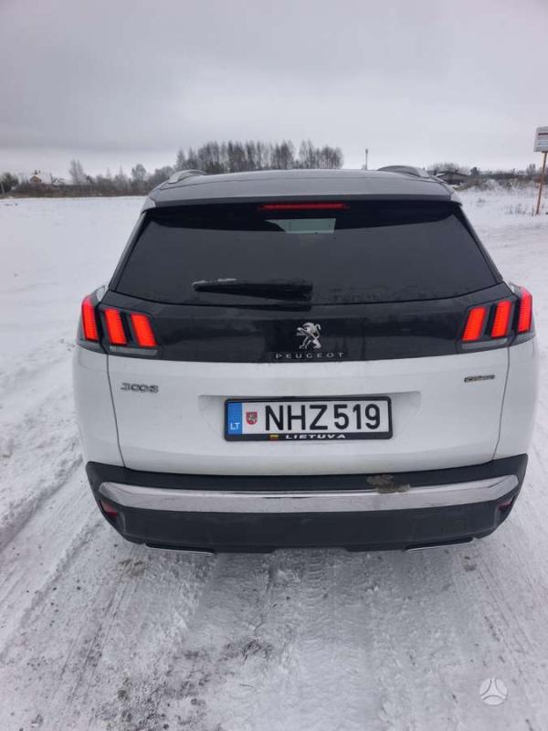 Balts Peugeot 3008 2020 Klaipėda, ar dzinēja tilpumu 1.50 L un nobraukumu 169 tūkst. km par 16500 €, foto 8 vietnē AUTOMOTO.COM.LV