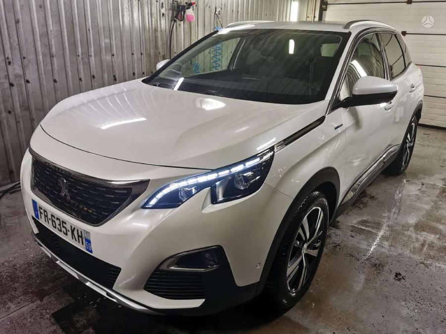 Balts Peugeot 3008 2020 Kauņa, ar dzinēja tilpumu 1.60 L un nobraukumu 191 tūkst. km par 14900 €, foto 1 vietnē AUTOMOTO.COM.LV