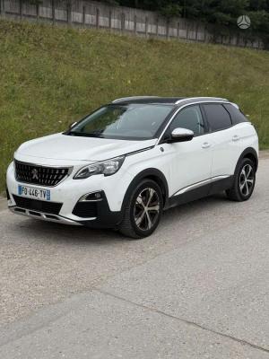 White Peugeot 3008 2020 in Vilnius, with an engine capacity of 1.20 L and mileage of 240 thousand km for 7700 €, photo  on AUTOMOTO.COM.LV